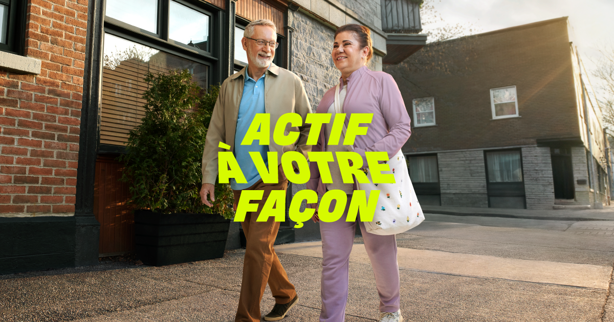 Actif à votre façon - Je m'active